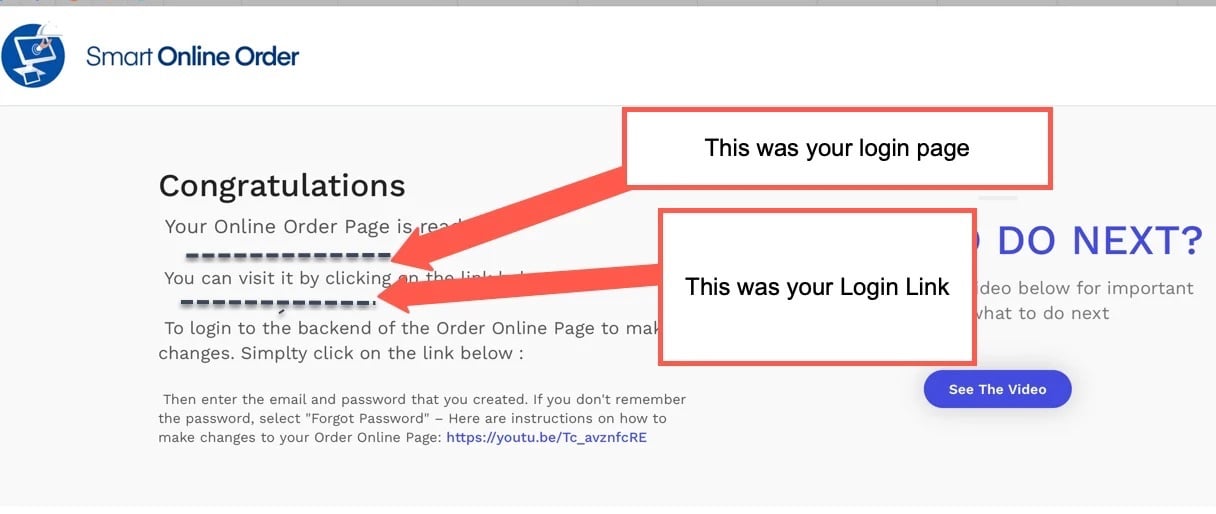 Smart Online Order - How to login to your Website or Order Online Page ...