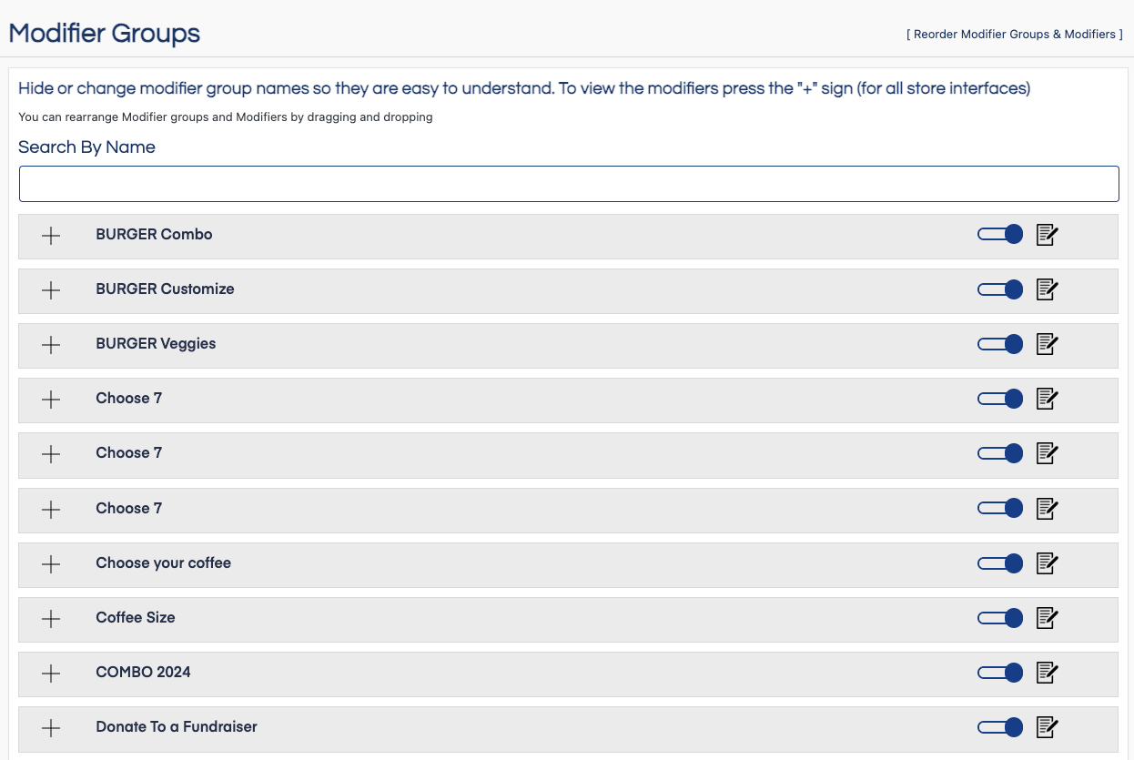 Modifiers, Their Settings, Default Modifiers, and Reordering Modifiers
