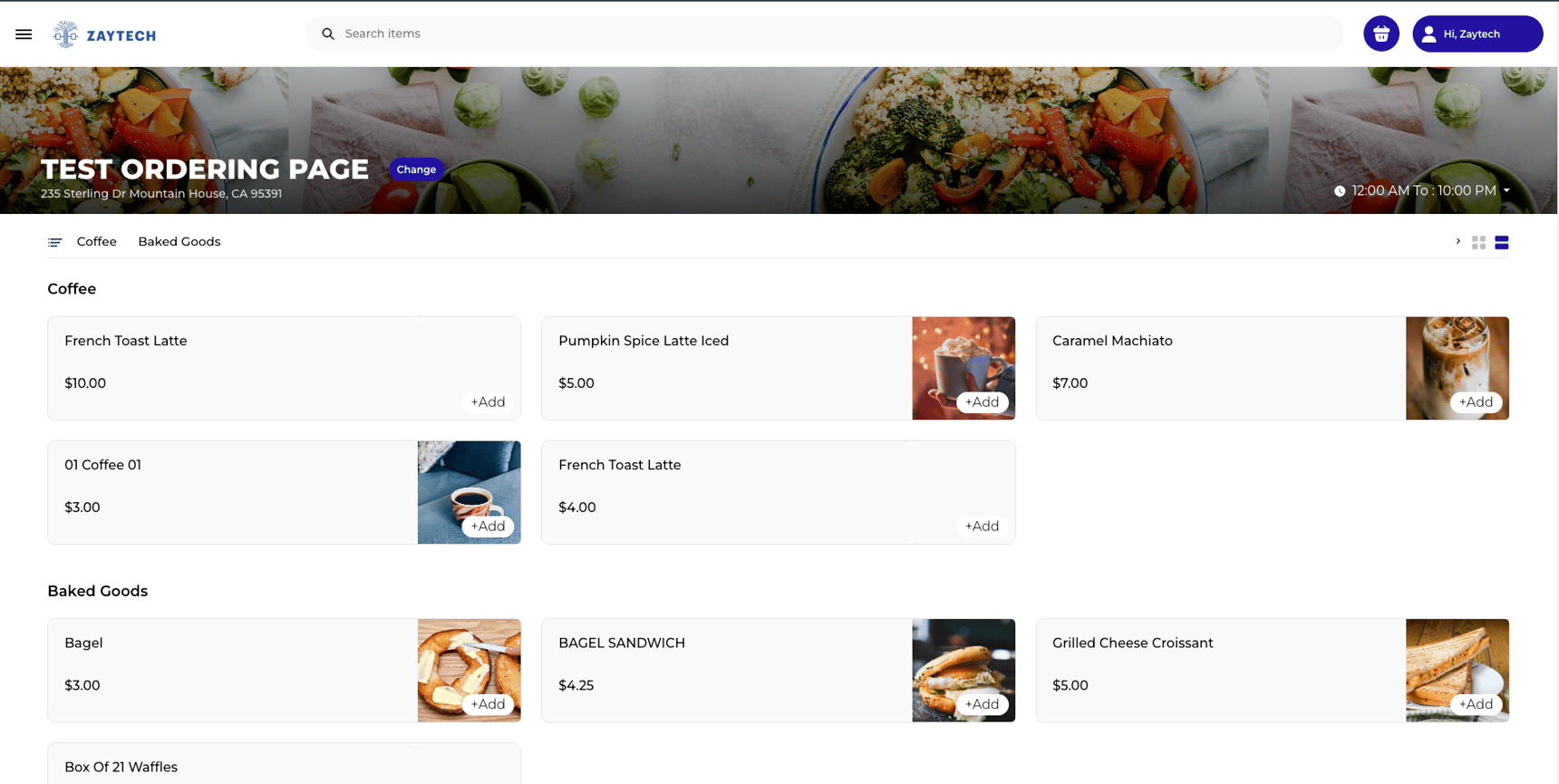 *BETA* New Online Ordering Interface for Smart Online Order